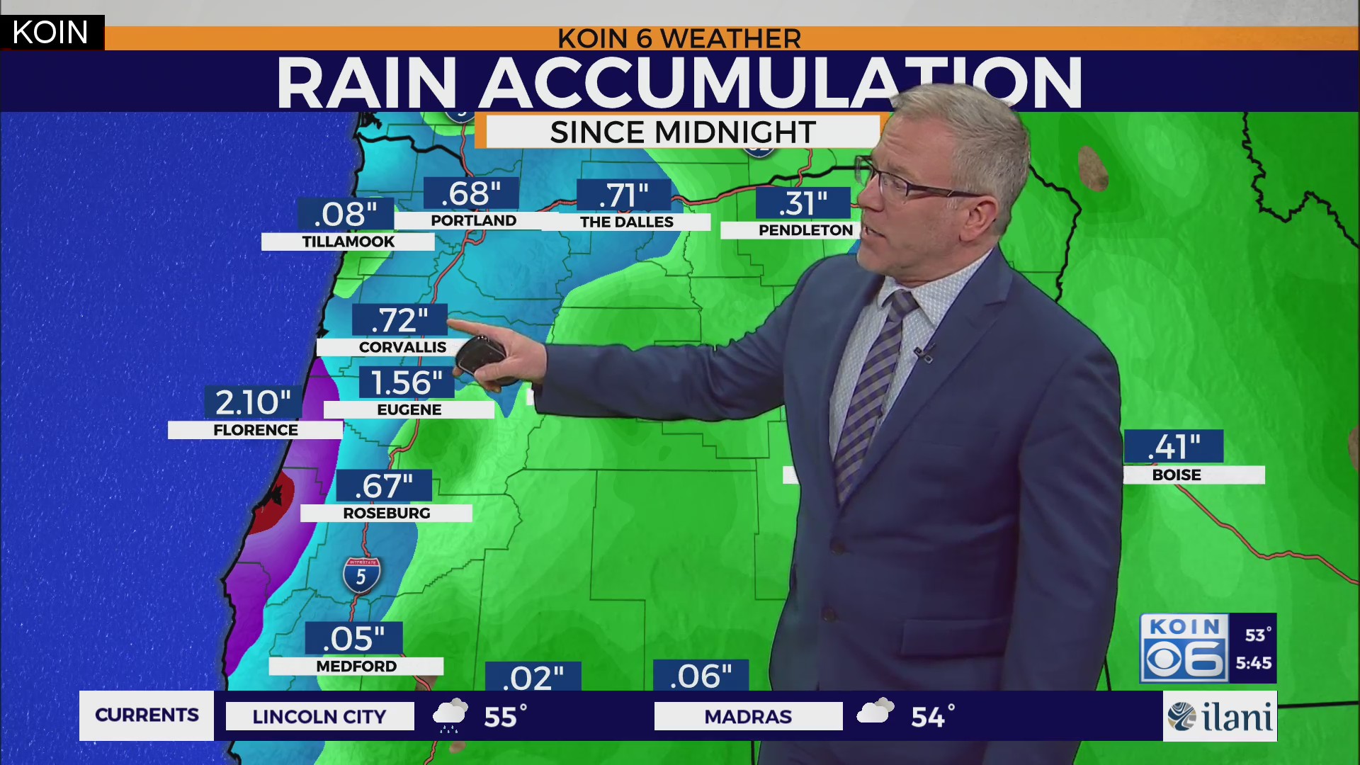 Weather Forecast: A Soaker On The Way! – KOIN.com