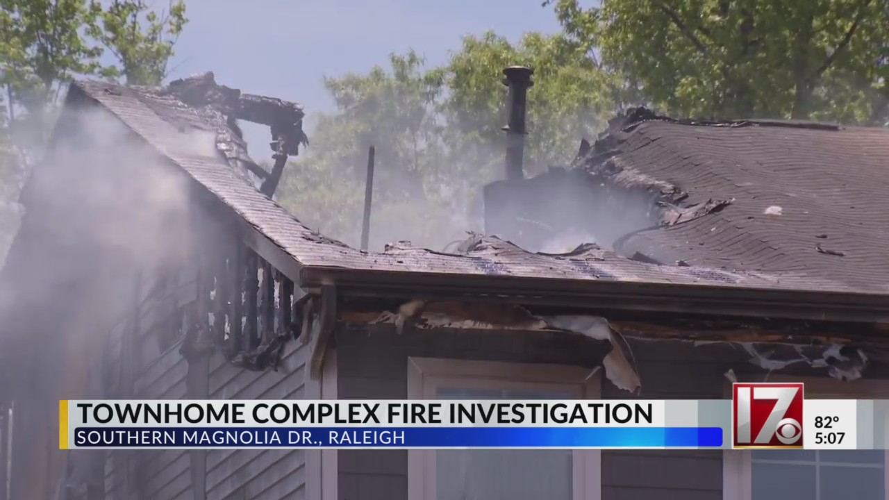 Crews put out 2-alarm fire at Raleigh townhomes, officials say – CBS17.com