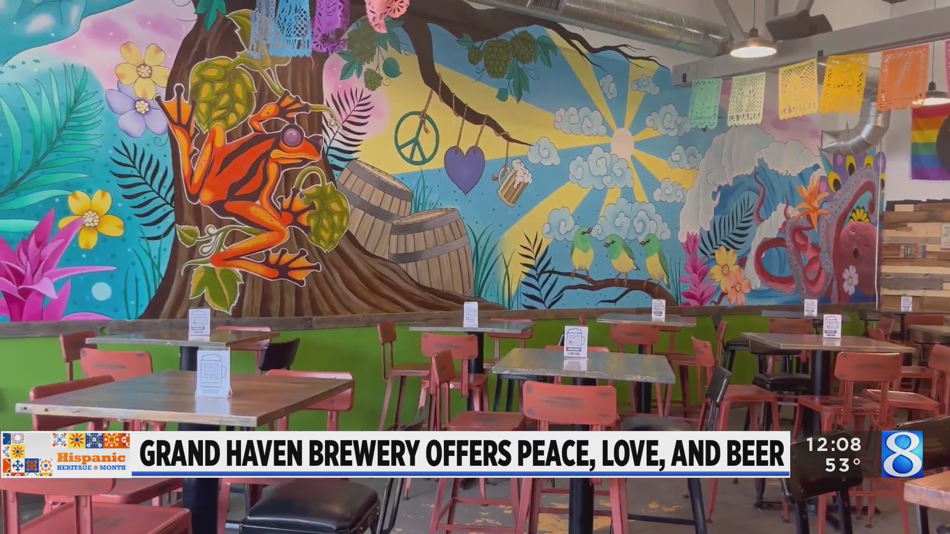 Hispanic-owned Grand Haven brewery offers ‘peace, love, beer’ – WOODTV.com