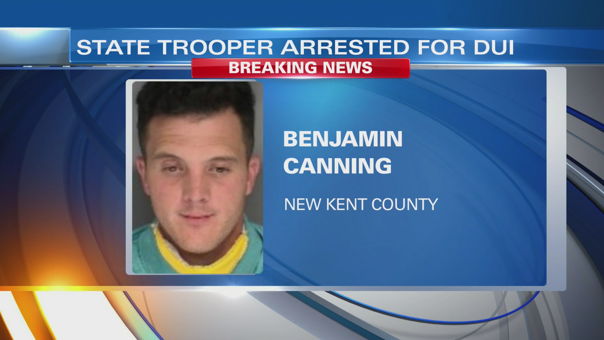 Virginia State Trooper Arrested Accused Of Driving Under The Influence