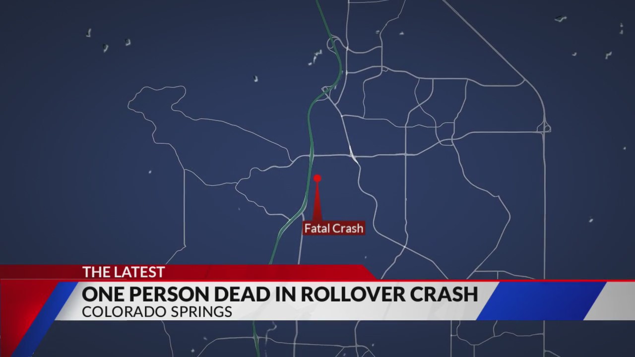One dead in rollover crash in northeast Colorado Springs – FOX21 News Colorado