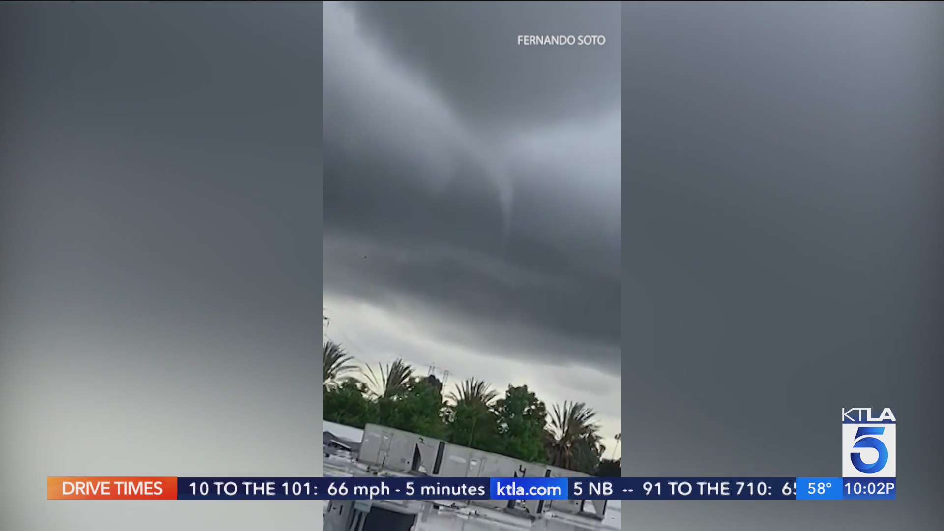 2 brief tornadoes hit Carson, Compton area, causing damage – KTLA