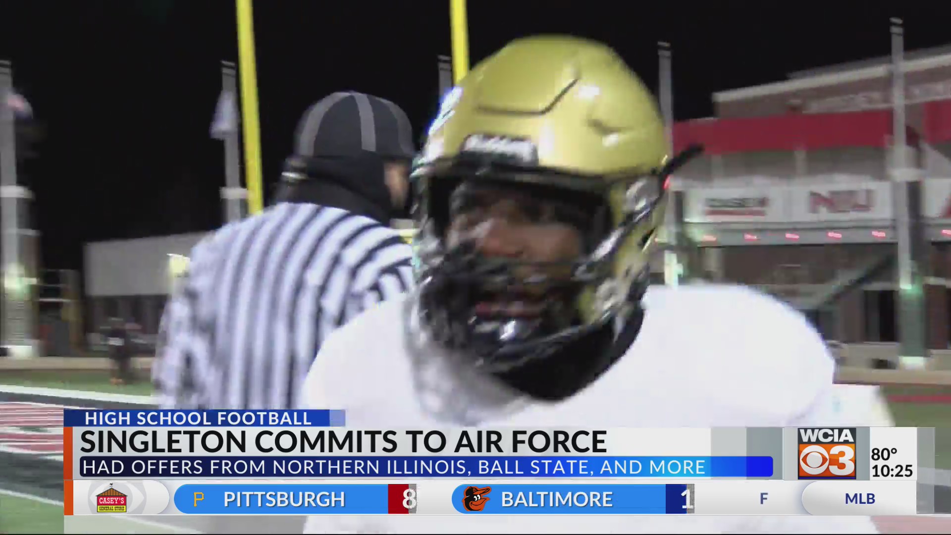 SHG’s KeShon Singleton commits to Air Force – WCIA.com