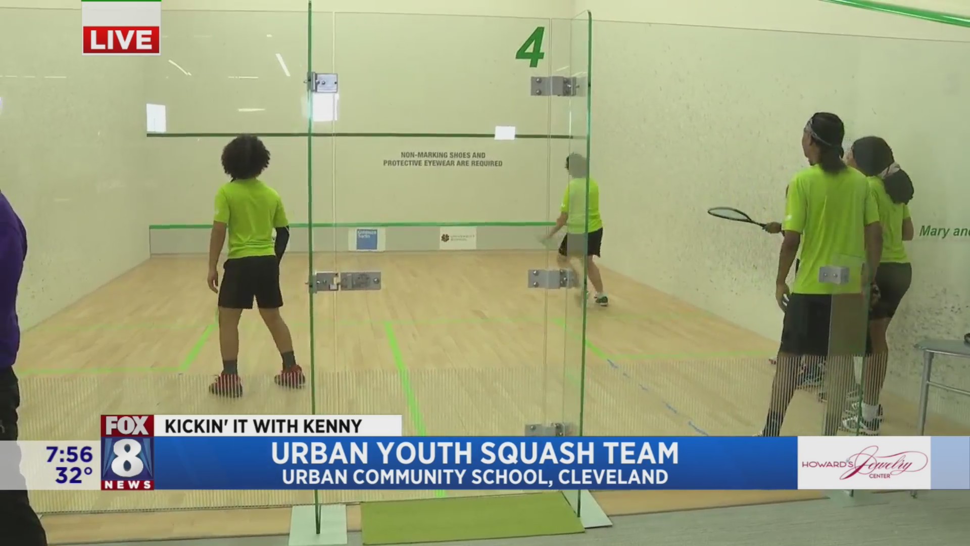 Urban Squash Cleveland uses game of squash to help kids succeed – Fox 8 ...