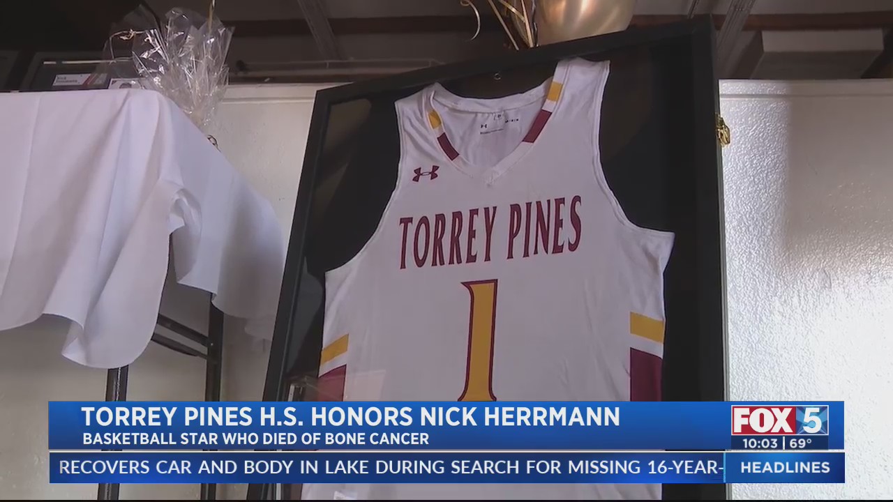 Torrey Pines High School Honors Nick Herrmann – FOX 5 San Diego & KUSI News