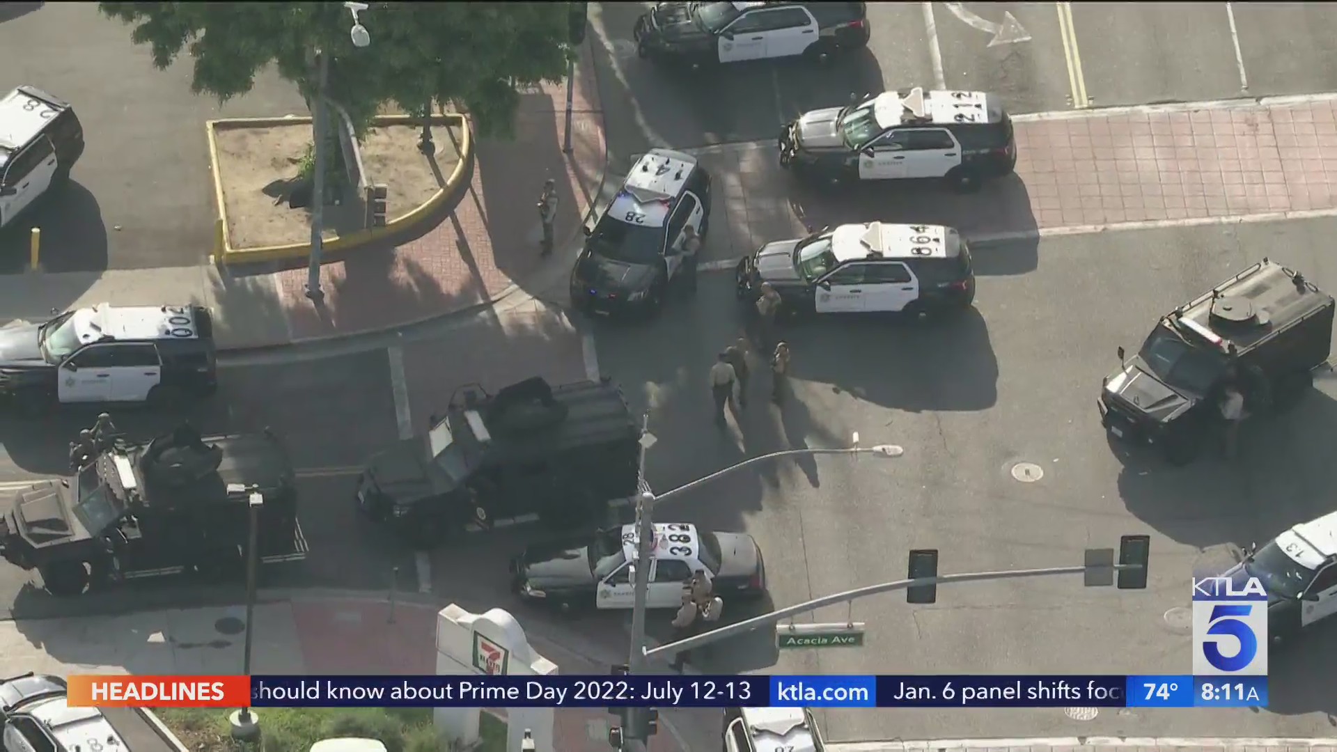 Deputies fired upon while responding to call in Compton – KTLA