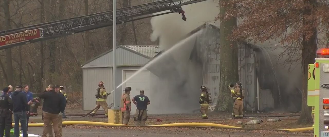 One person dead after pole barn fire in Newburgh – Eyewitness News ...