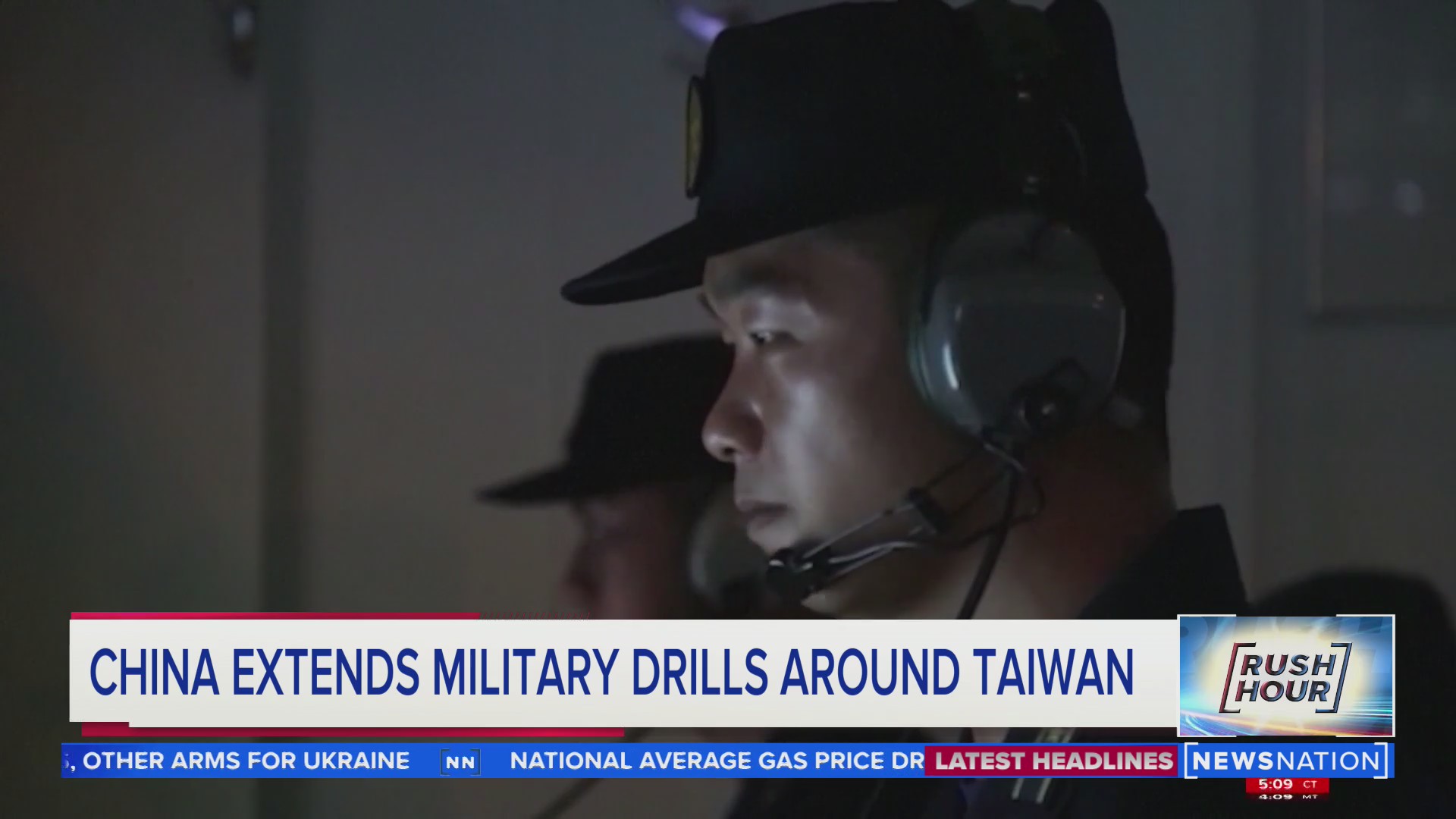 China extends military drills around Taiwan | Rush Hour – NewsNation