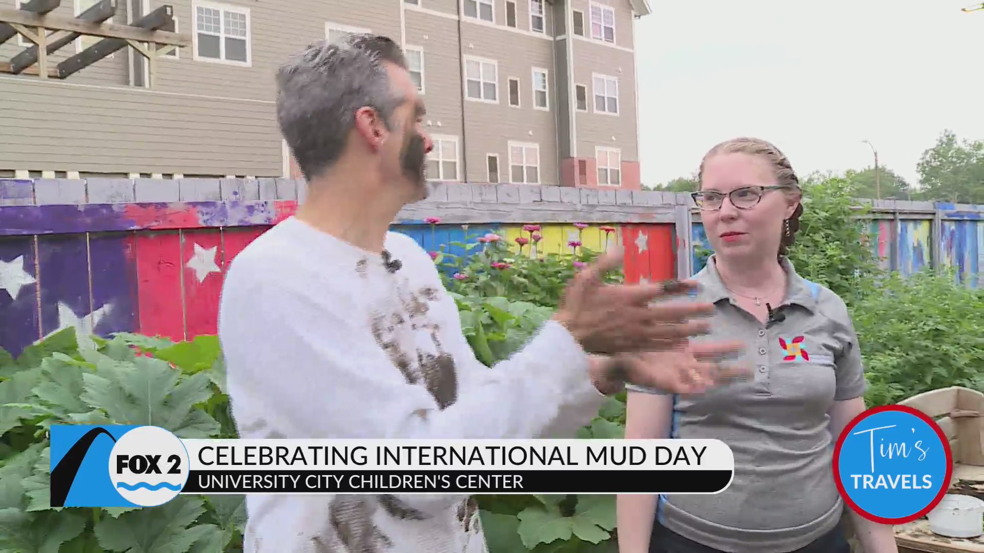Tim’s Travels: His name is mud! Tim celebrates International Mud Day ...