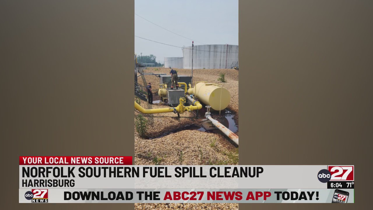Norfolk Southern fuel spill reported in Dauphin County – PAhomepage.com