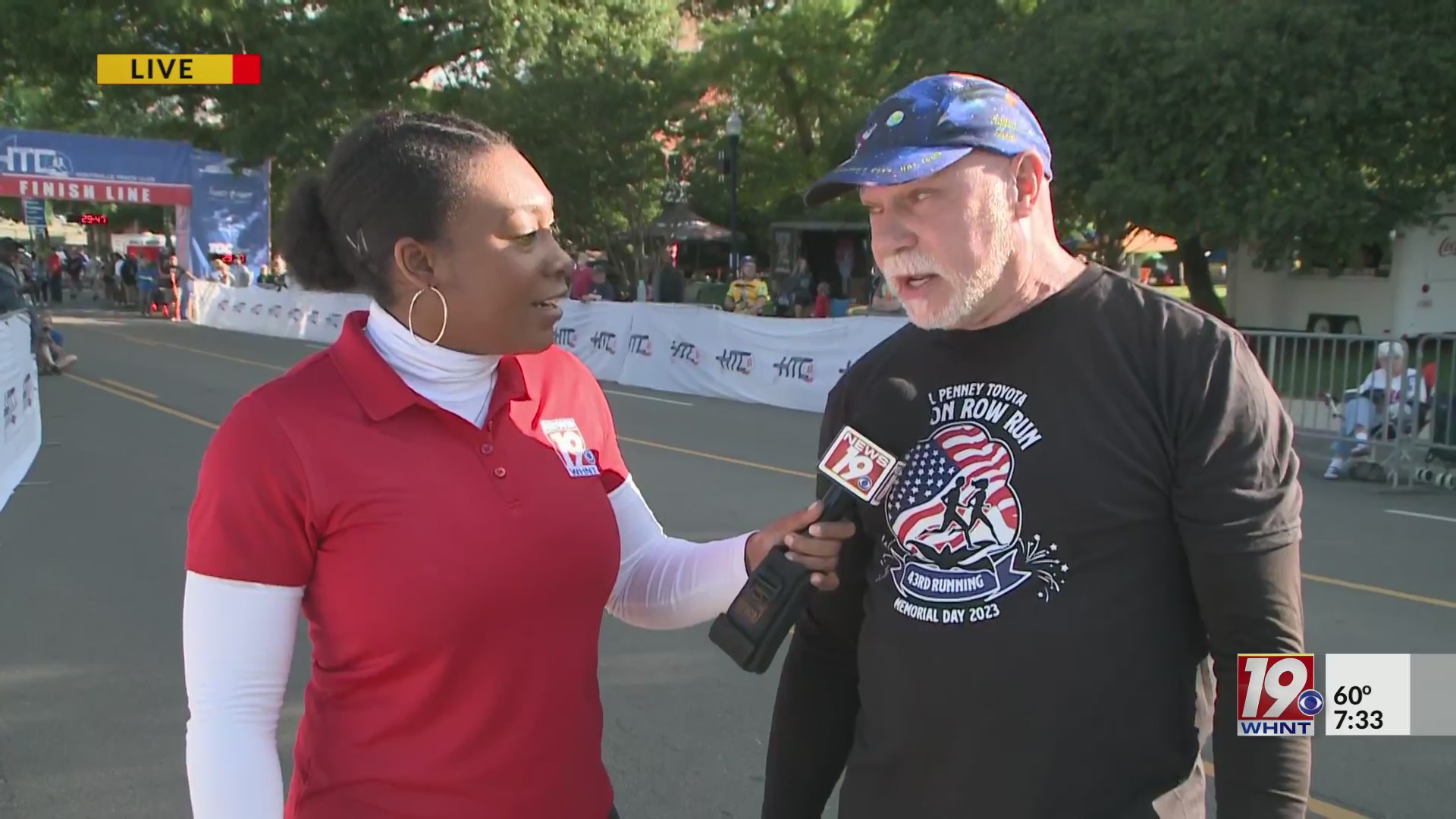 Runners Begin to Cross the Finish Line in First Events at 43rd Annual ...