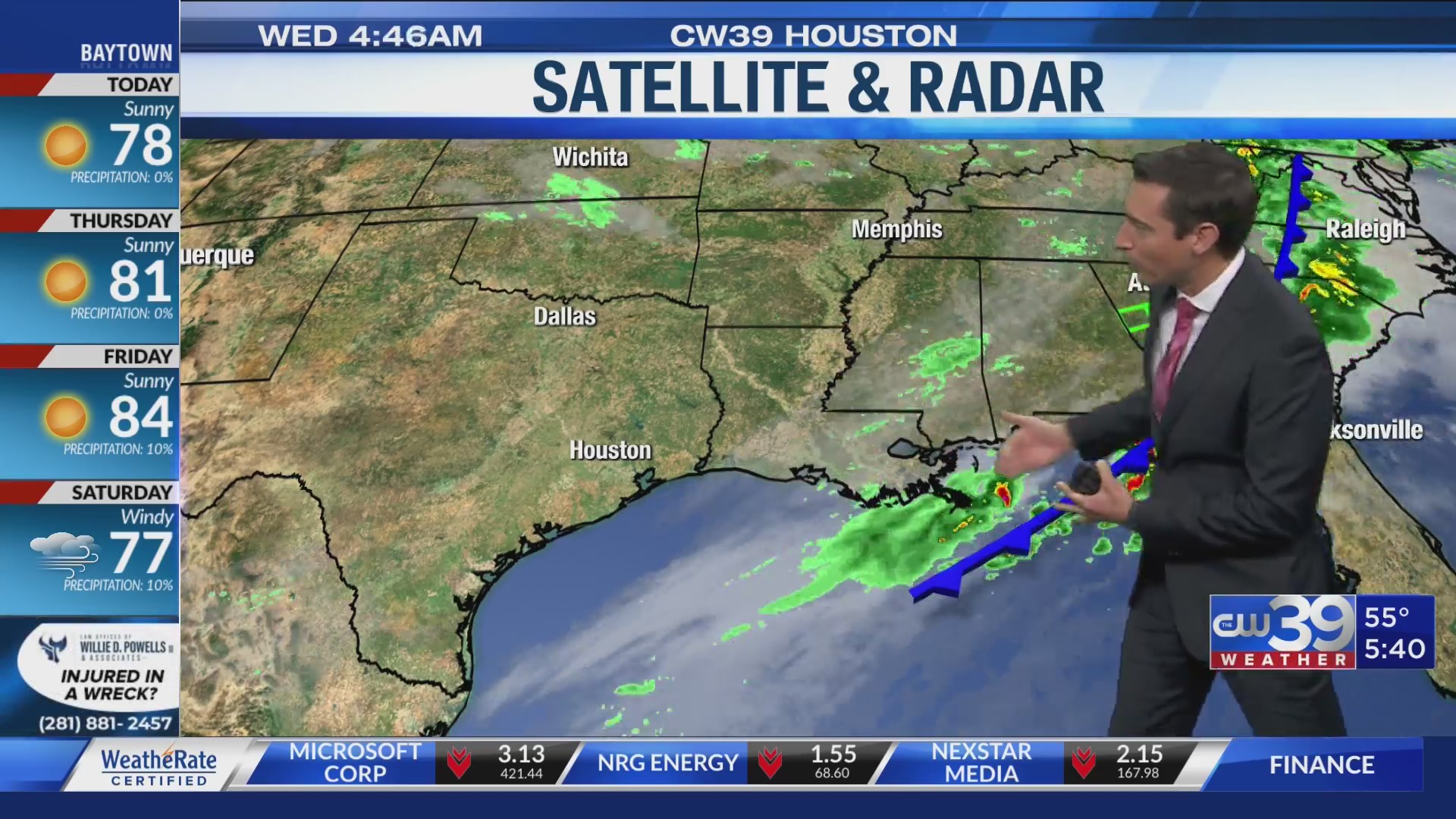 Sunny and dry weather settles in, rain returns Sunday and beyond – CW39 ...