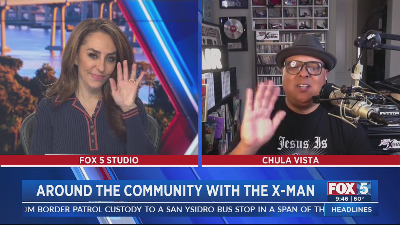 Around The Community With Xavier The X-Man – FOX 5 San Diego & KUSI News