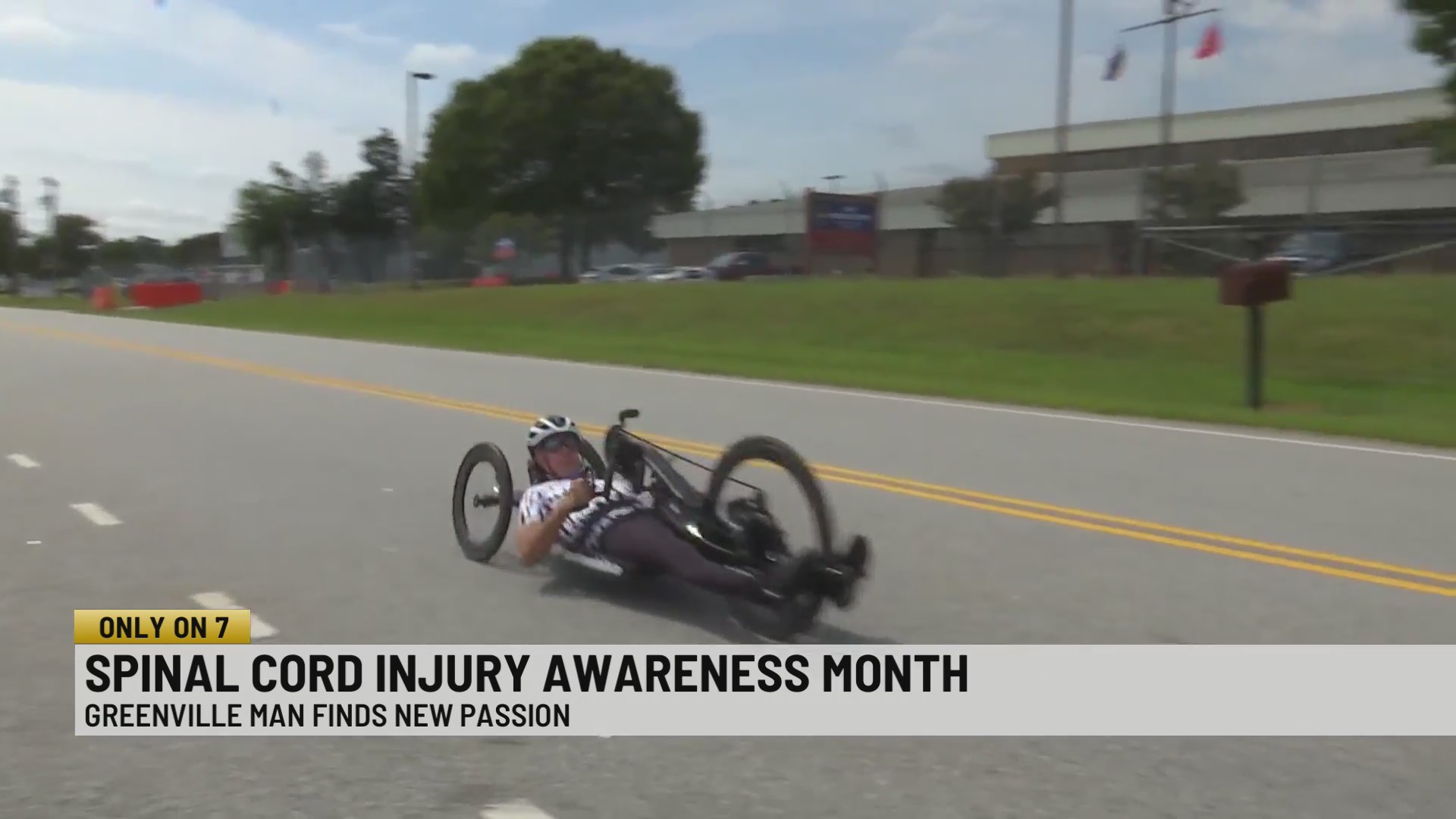 Spinal Cord Injury Awareness Month, man handcycles as an alternative ...