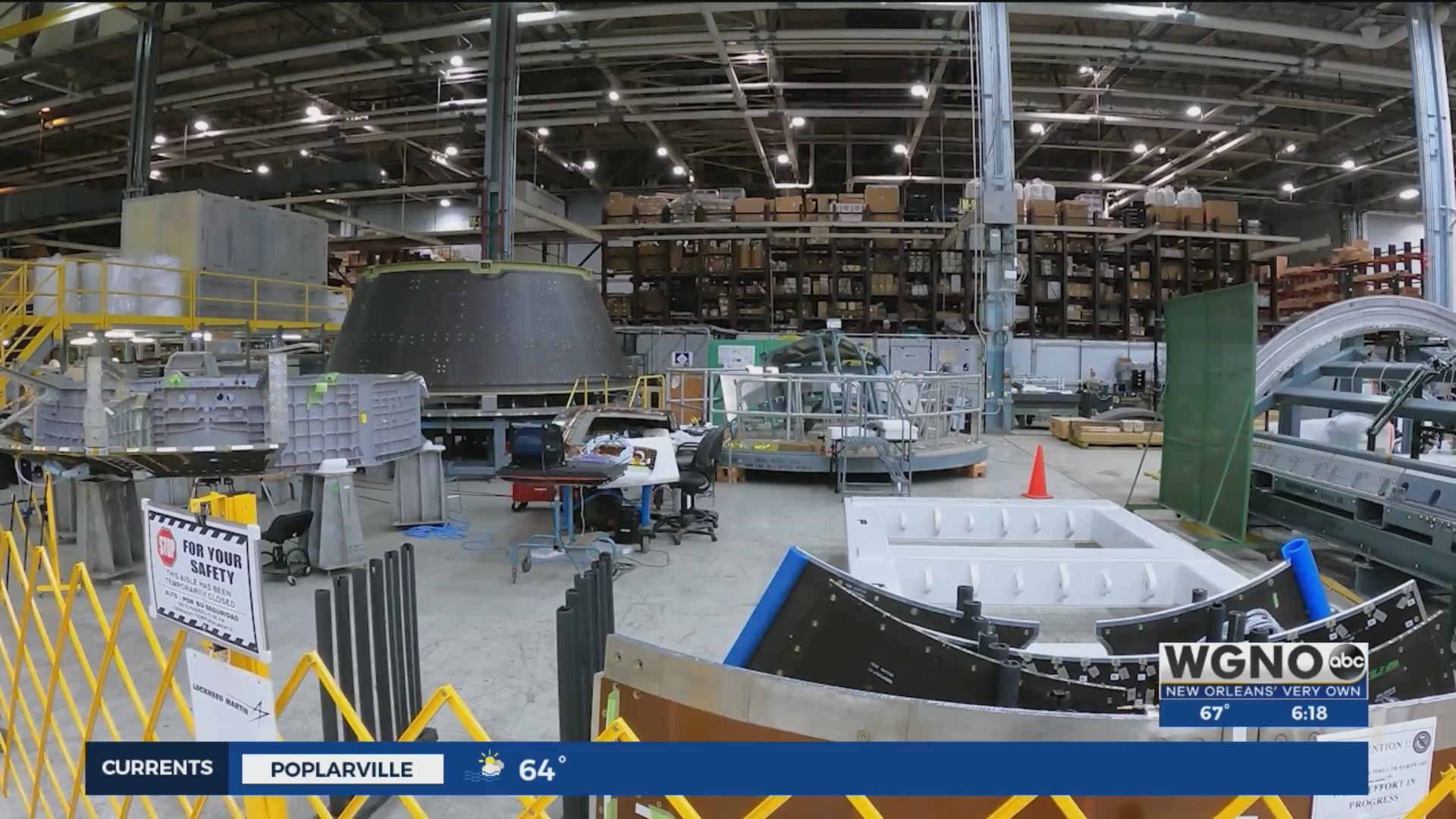 Artemis astronauts visit NASA’s Michoud Assembly Facility where they ...