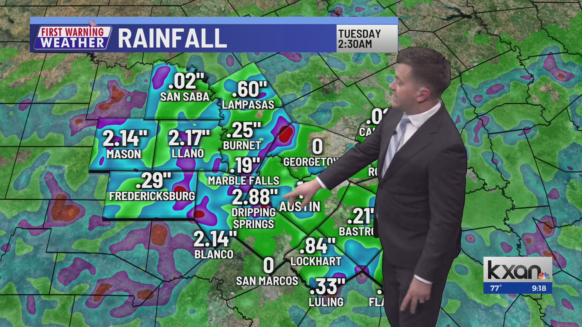 First Warning Weather with Meteorologist Nick Bannin – KXAN Austin