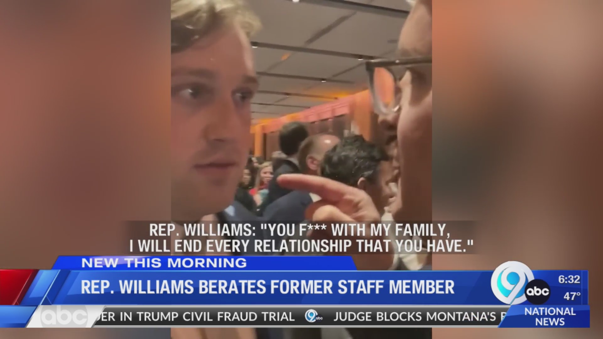 Rep. Brandon Williams berates former staff member – WSYR
