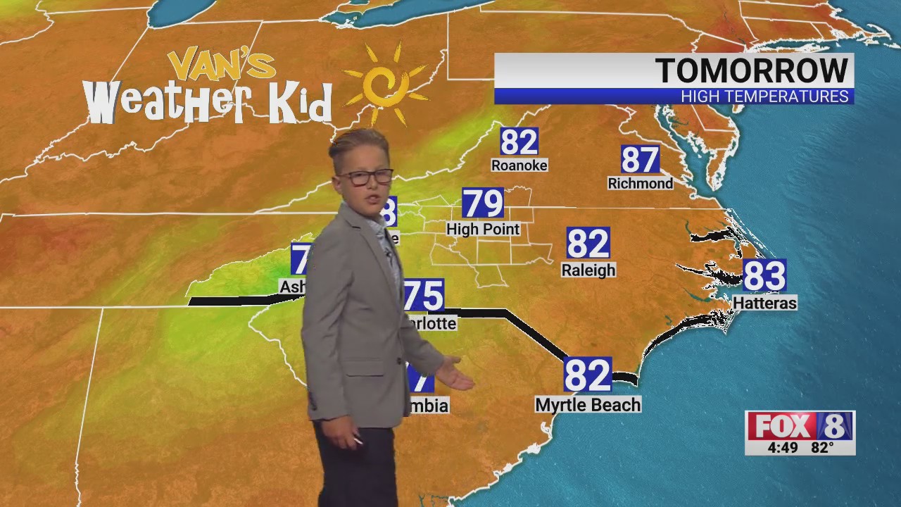 Van’s Weather Kid: Dominic Weaver – FOX8 WGHP