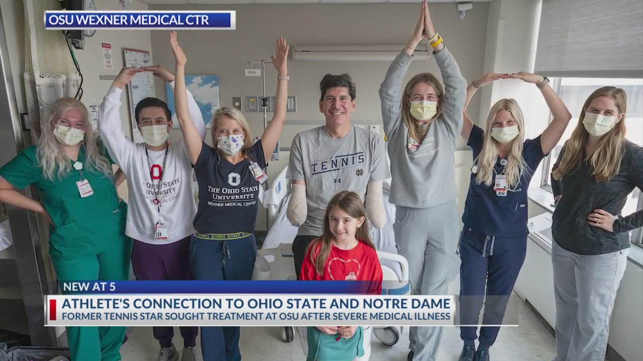 Former Notre Dame tennis player receives star treatment at Ohio State ...