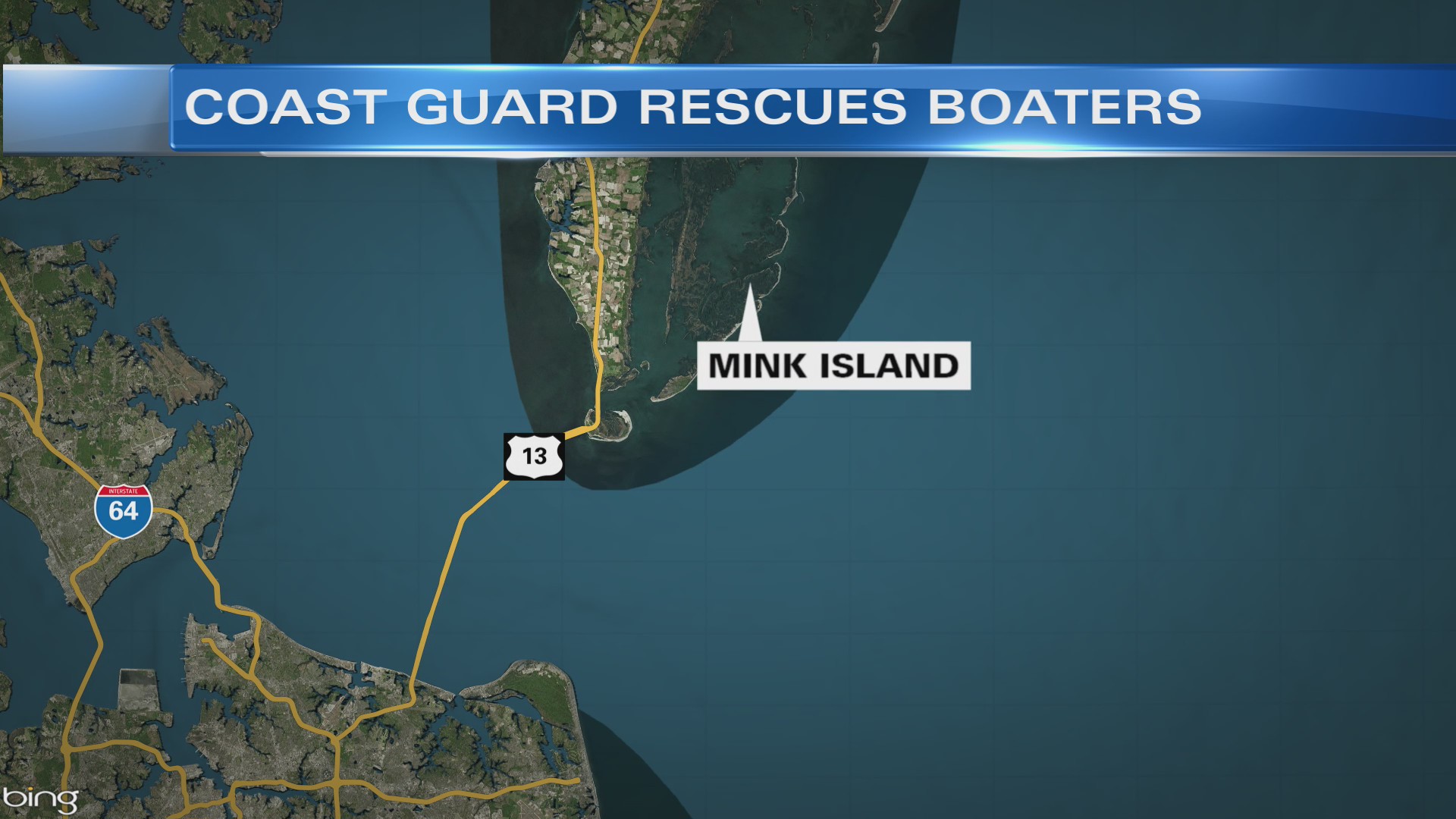 Coast Guard rescues 2 after boat beaches near Mink Island – WAVY.com