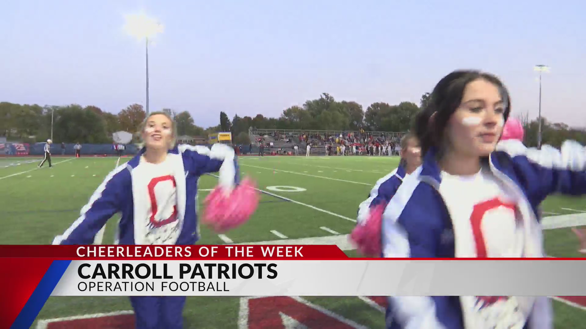 Operation Football Cheerleaders of the Week 9: Carroll Patriots – WDTN.com