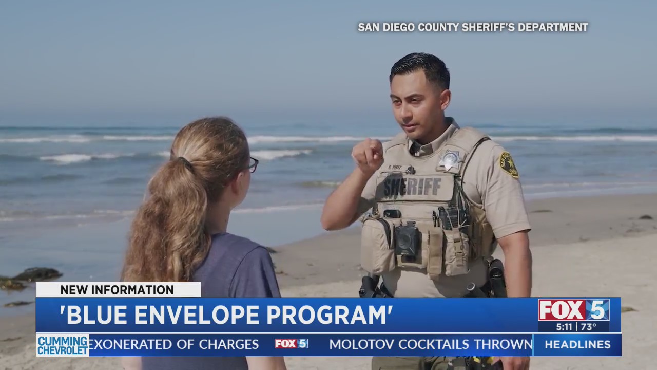 ‘Blue Envelope Program’ – FOX 5 San Diego & KUSI News