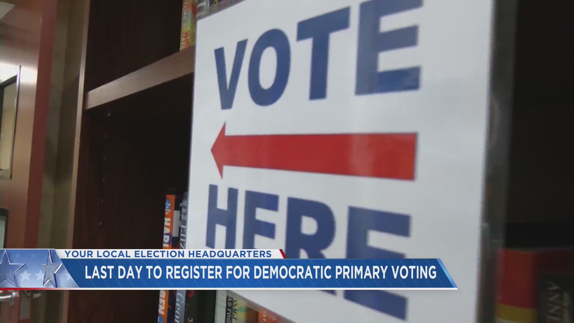 Thursday is the deadline to register to vote in the Democratic ...