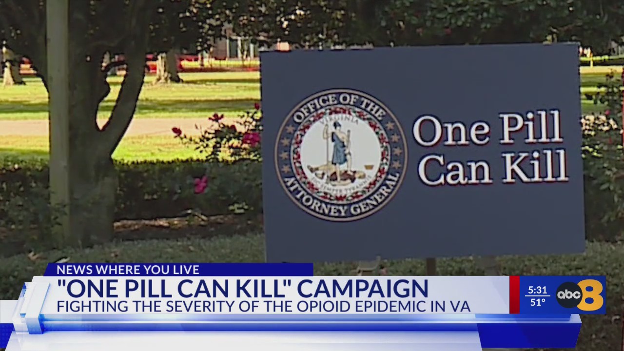 Virginia state leaders launch ‘One Pill Can Kill’ initiative as opioid ...