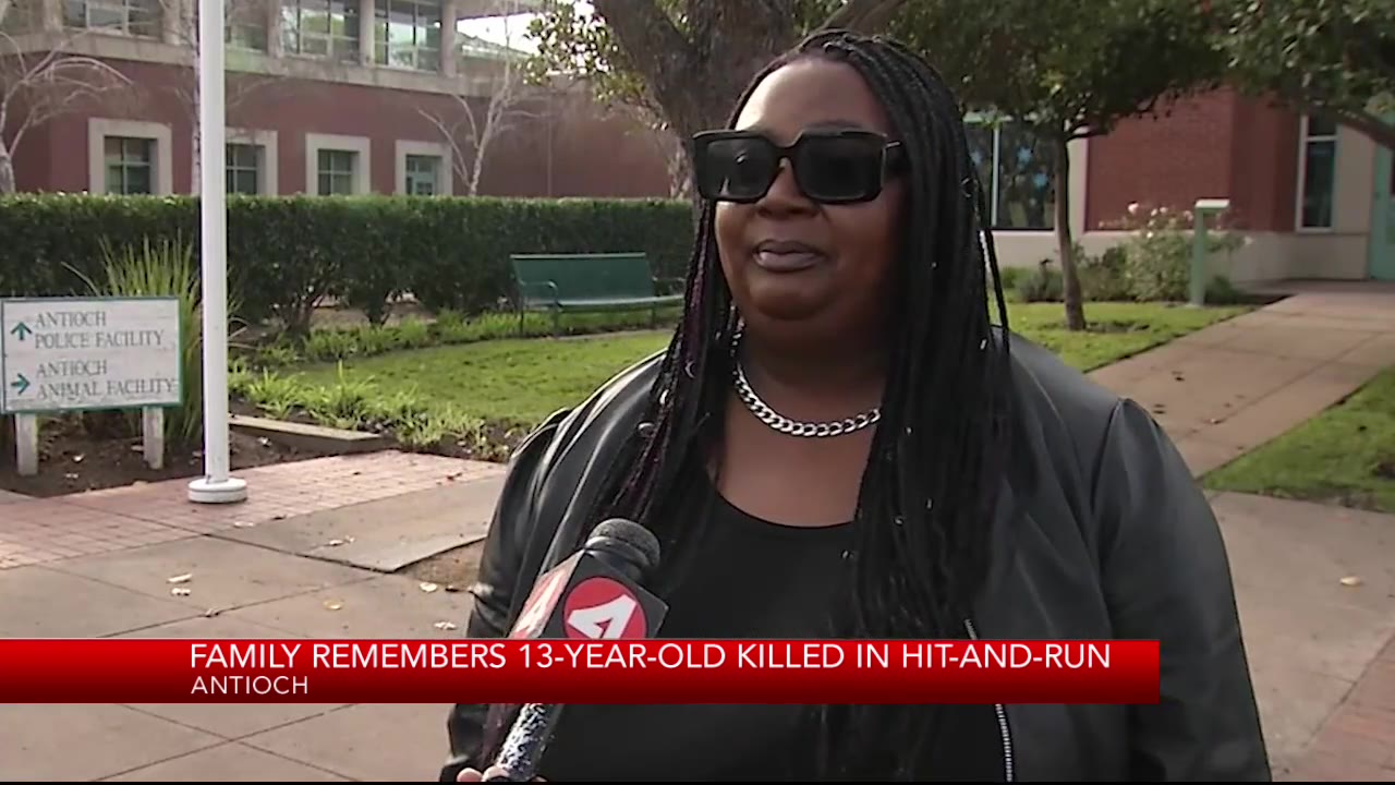 Family remembers 13-year-old killed in Antioch hit-and-run – KRON4