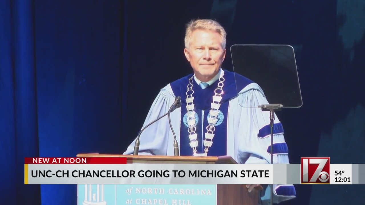 UNC Chancellor going to Michigan State – CBS17.com
