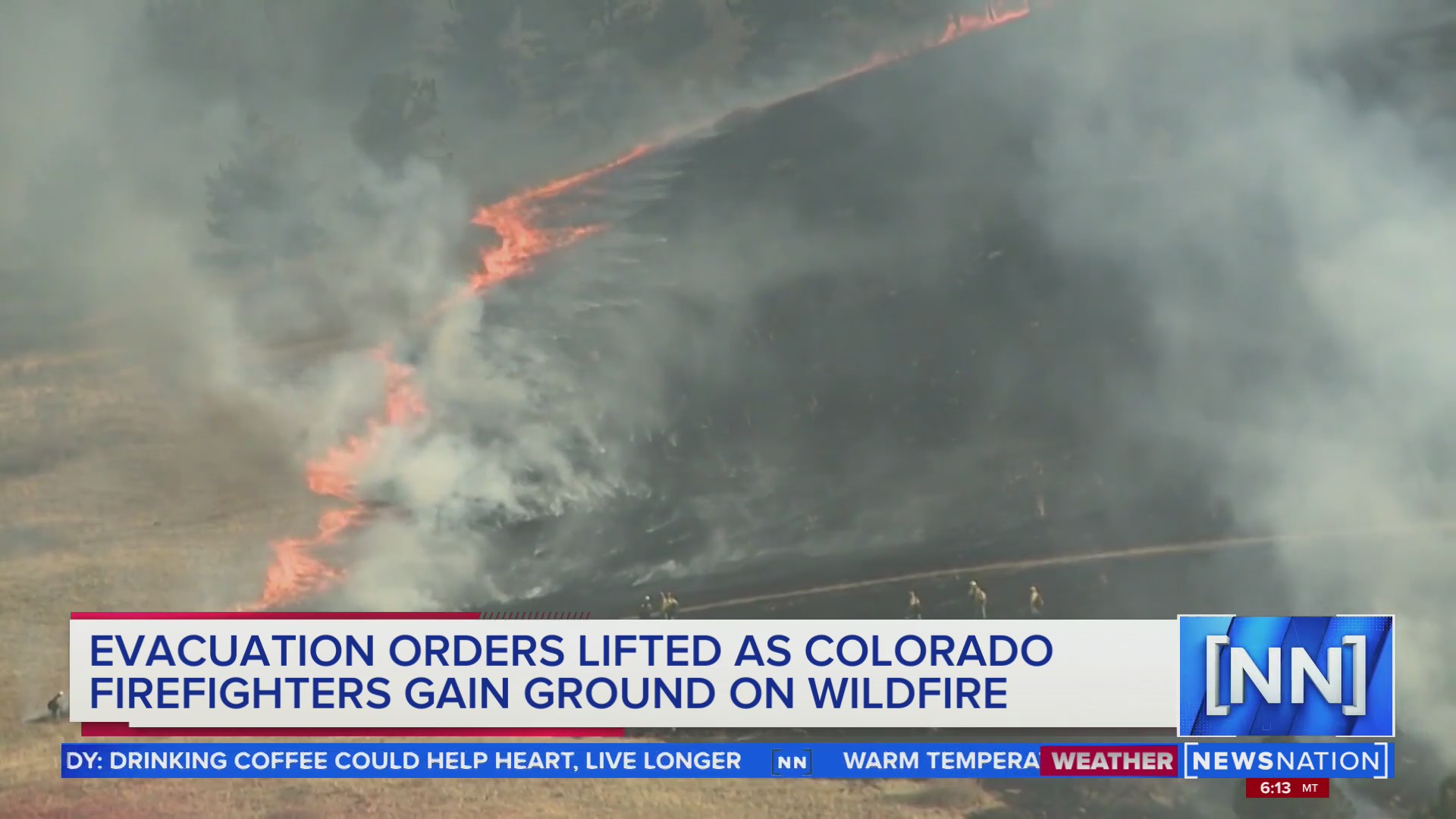 NCAR Fire: Evacuation order lifted as Colorado firefighters gain ground ...