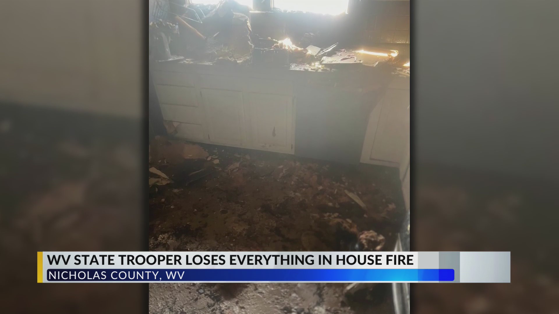 WV State Trooper, family lose everything in Nicholas County house fire ...