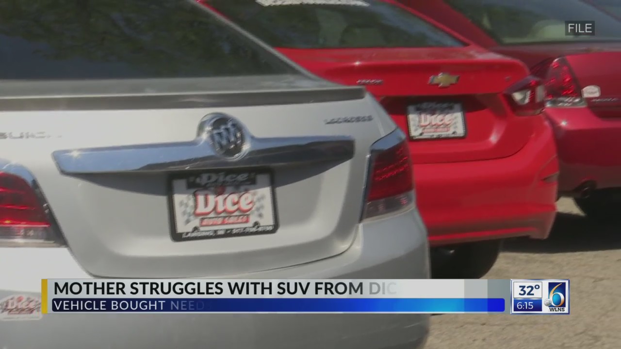 SUV from Dice Auto Sales Causing Issues for Mother of Five – WLNS 6 News