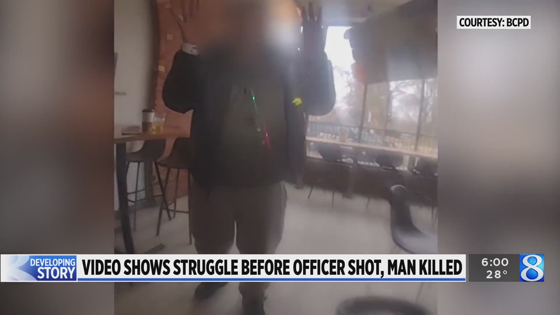 BCPD bodycam shows struggle before officer shot, man killed – WLNS 6 News