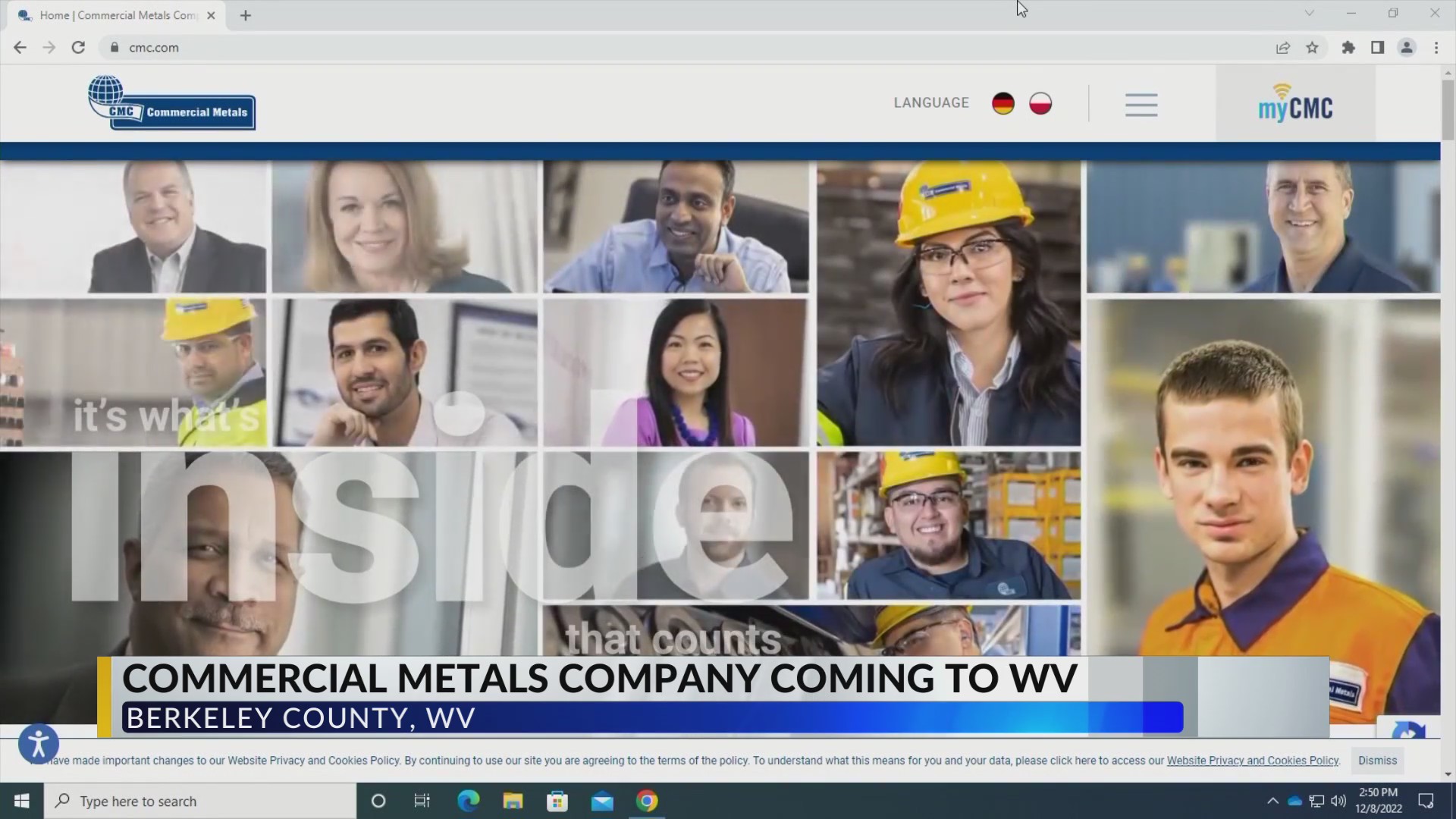 $450 million steel plant to open in West Virginia’s Eastern Panhandle ...