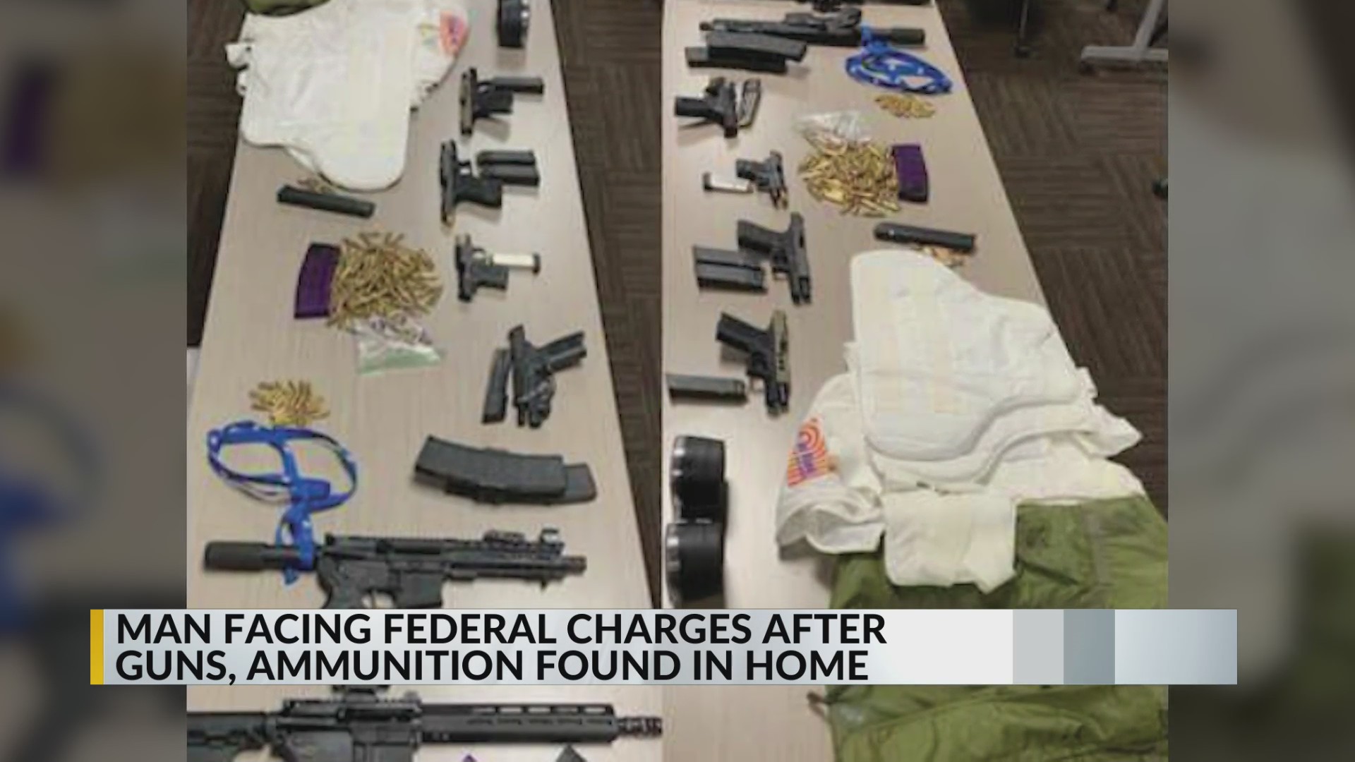 Felon faces federal charges after Albuquerque FBI gun bust – KRQE NEWS ...