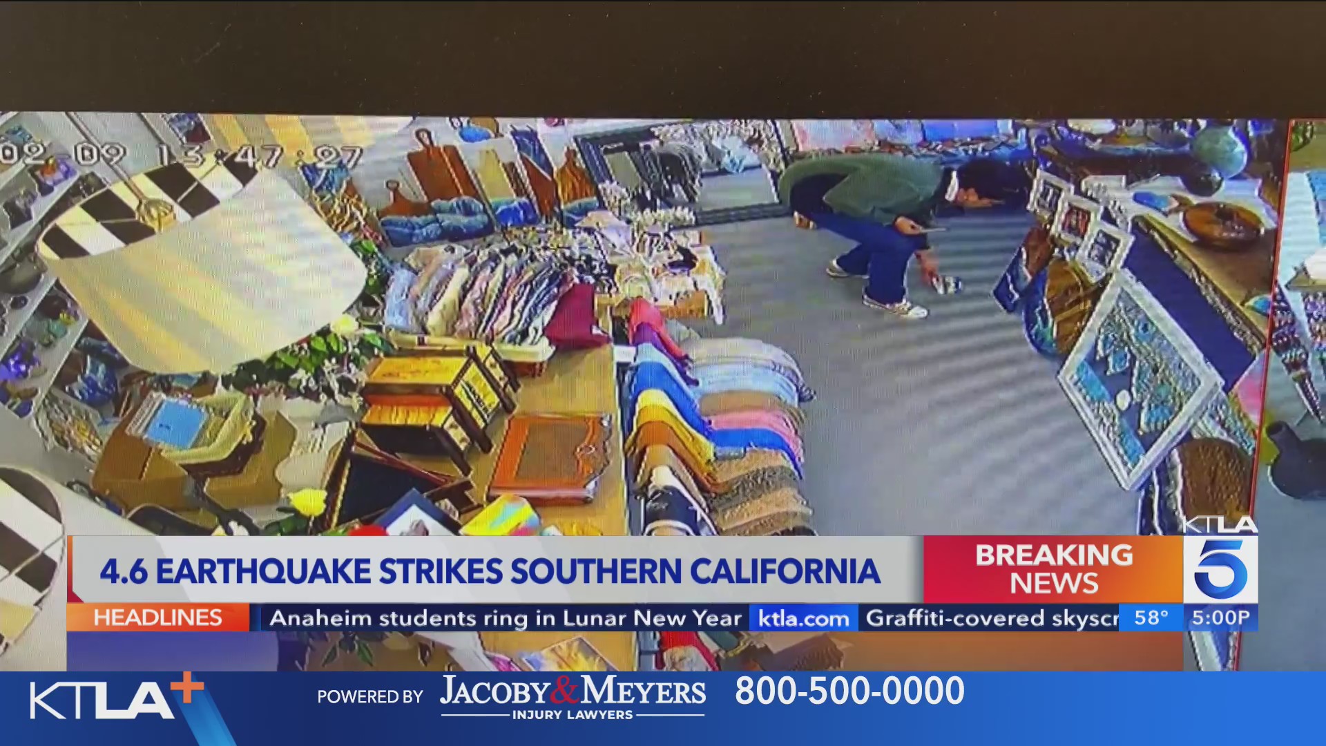 Magnitude 4.6 earthquake rattles Southern California – KTLA