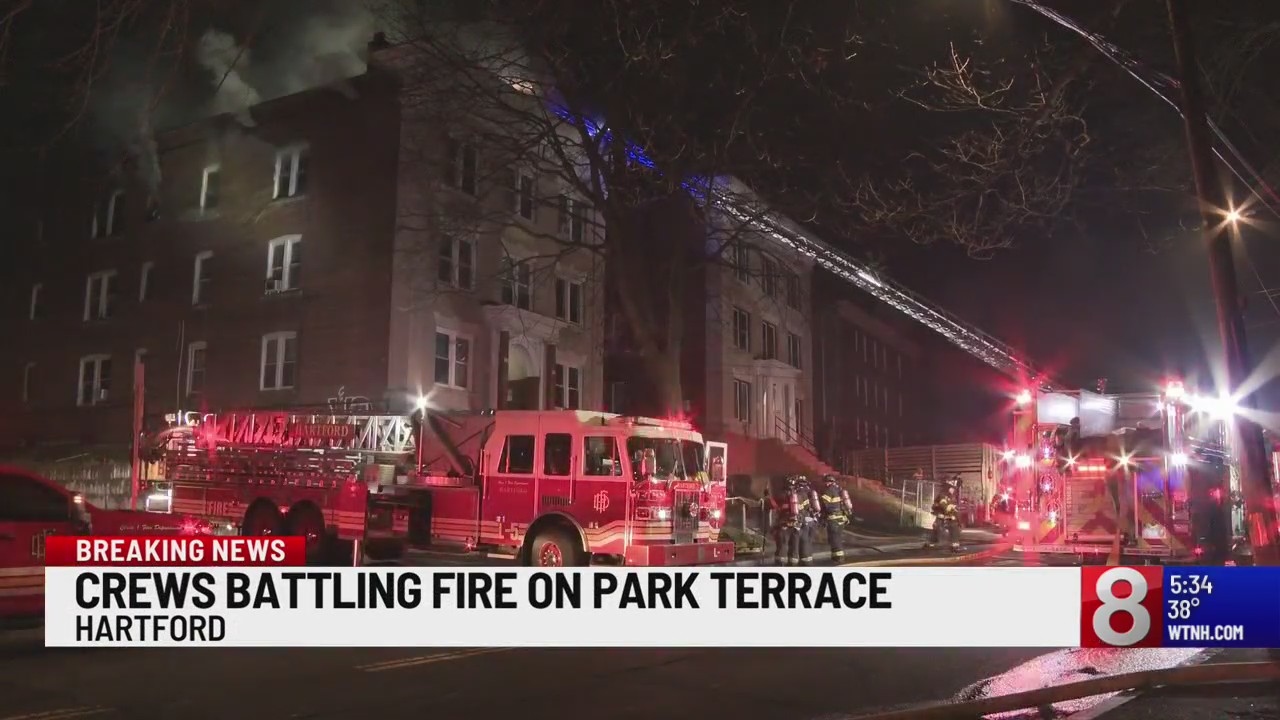 Crews battle structure fire in Hartford – WTNH.com