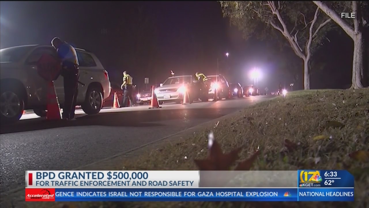 BPD Receives $500K Traffic Safety Grant – KGET 17 News