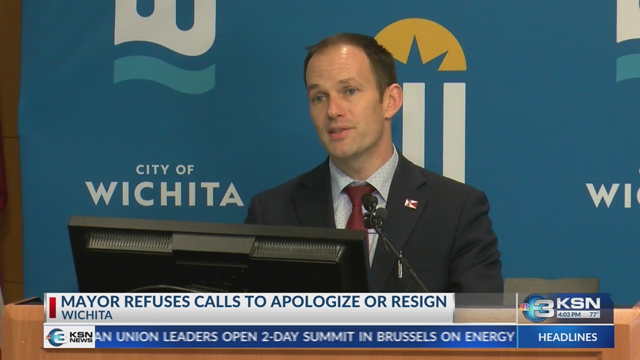 Mayor Brandon Whipple talks about donation following neighborhood ...