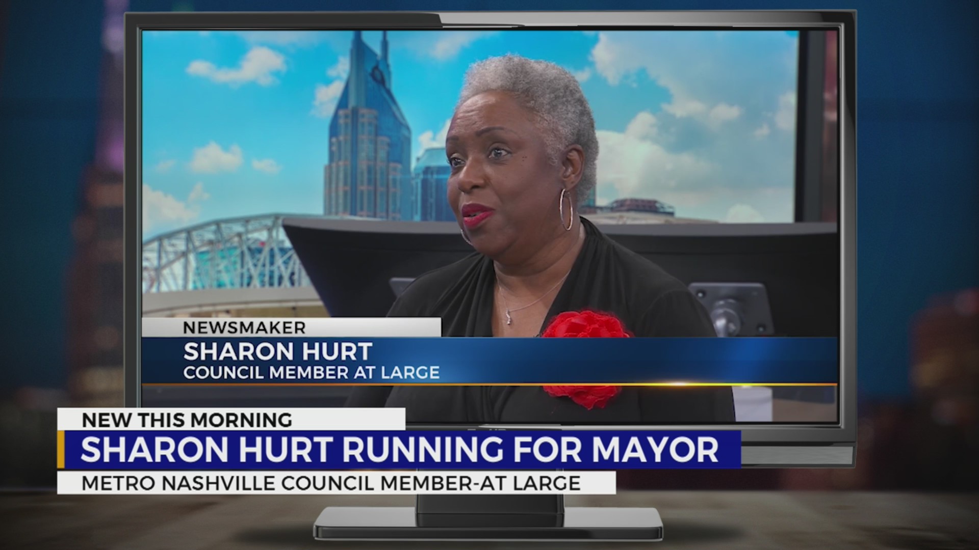 Councilmember Sharon Hurt announces run for Nashville mayor – WKRN News 2