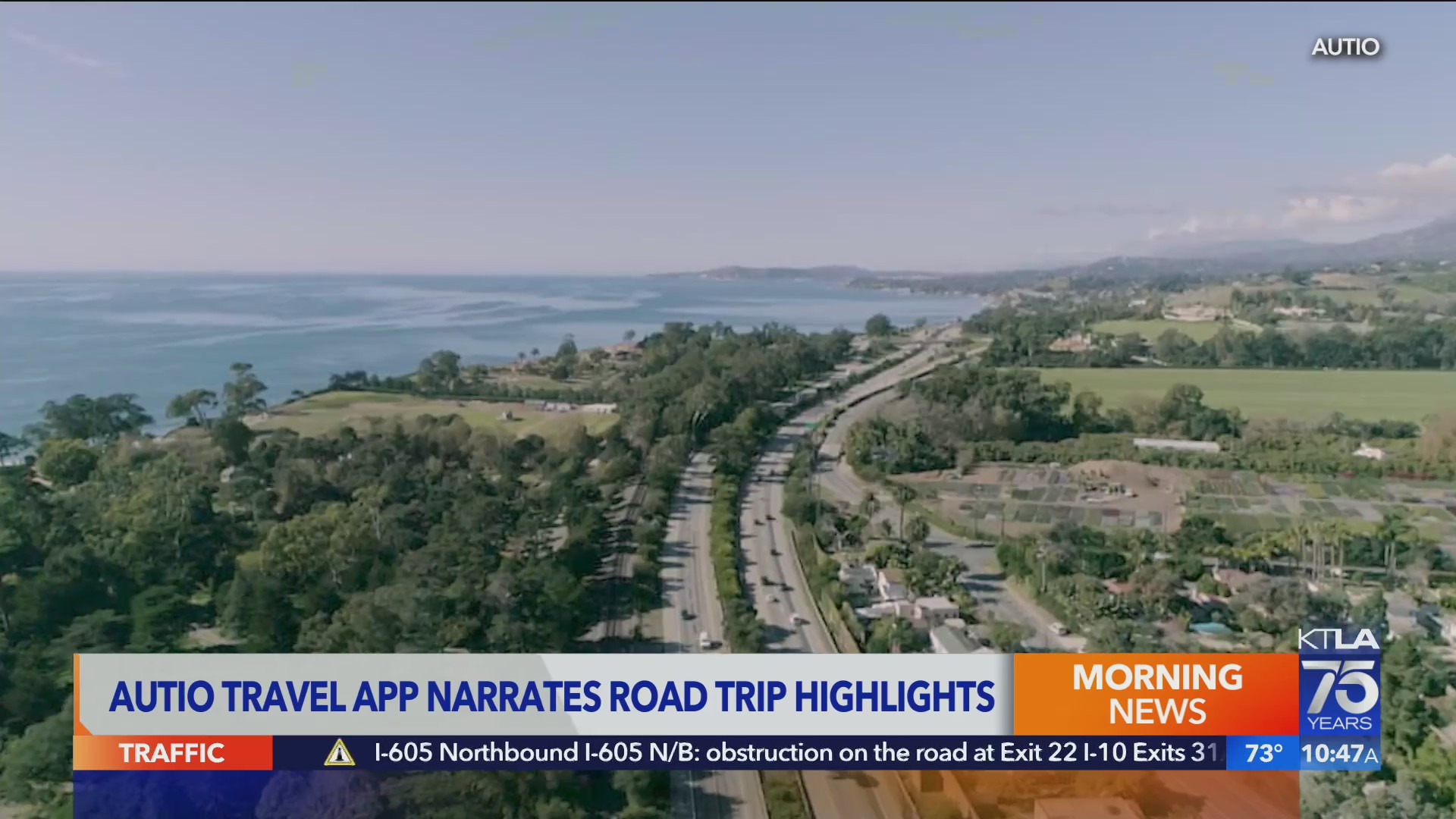 Autio travel app narrates road trip highlights with celebrity ...