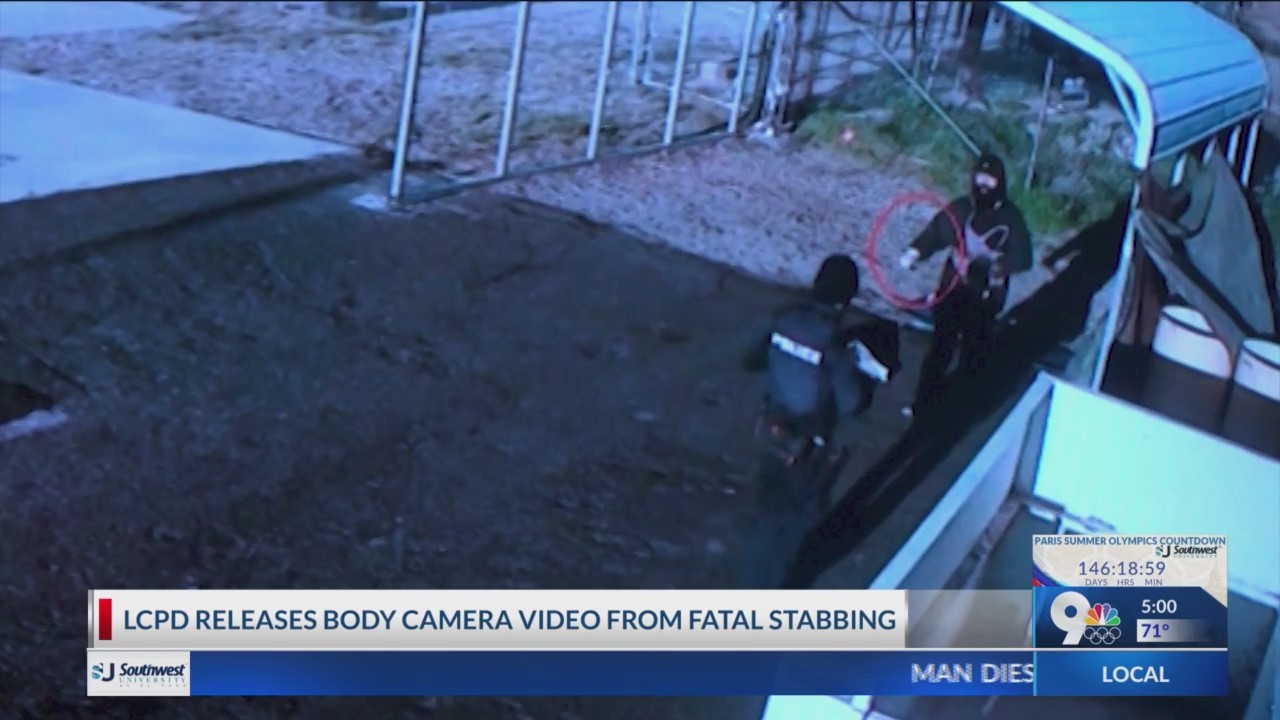 LCPD releases body camera video from fatal stabbing – KTSM 9 News LCPD releases body camera video from fatal stabbing – KTSM 9 News