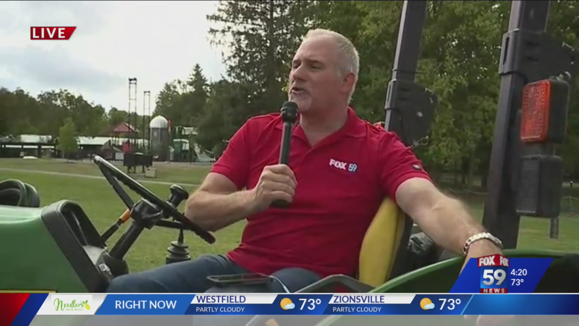 Brian Wilkes gives forecast from Conner Prairie, previews Jupiter ...