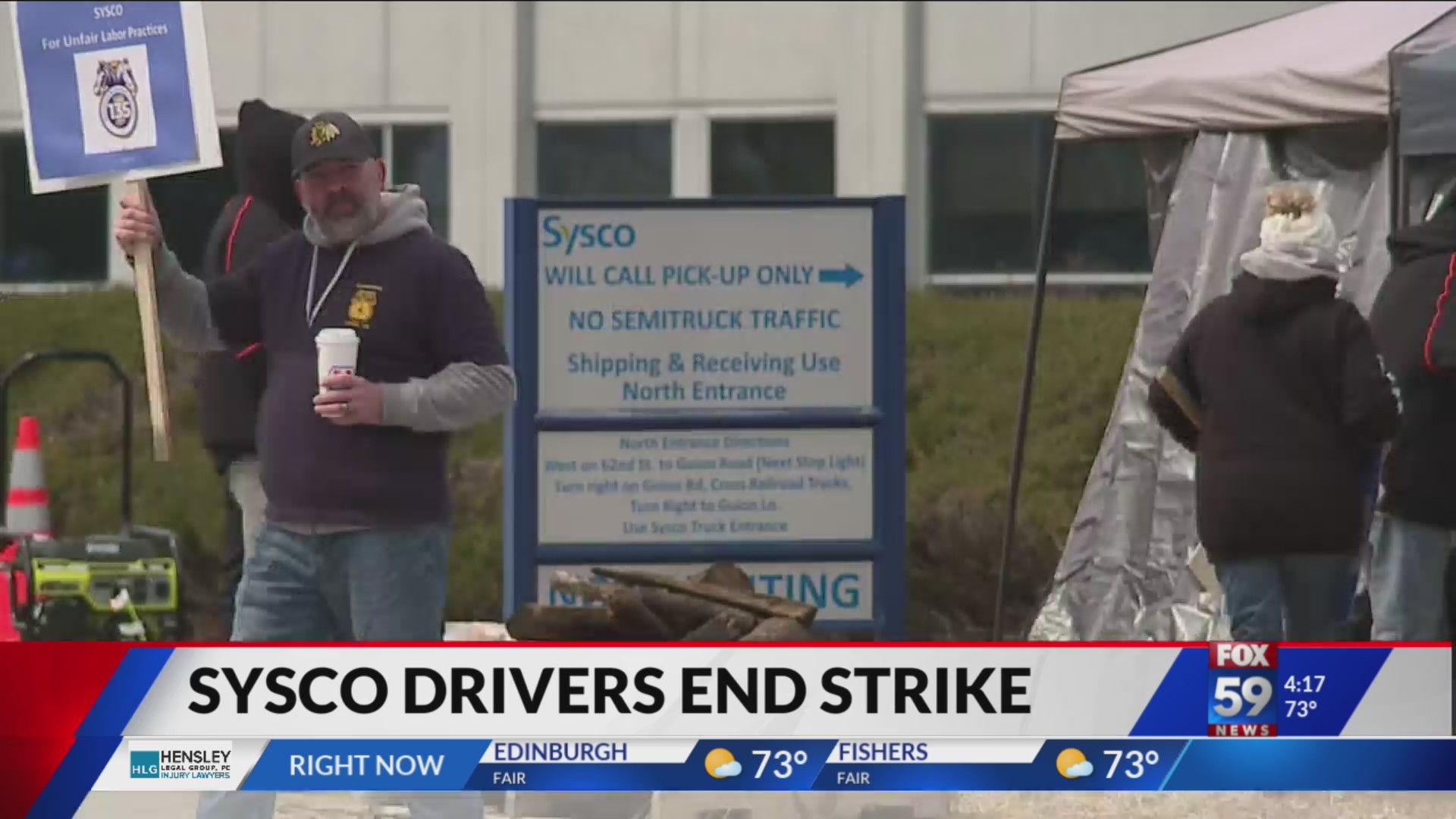 Teamsters end strike, ratify new contracts for Indianapolis Sysco ...