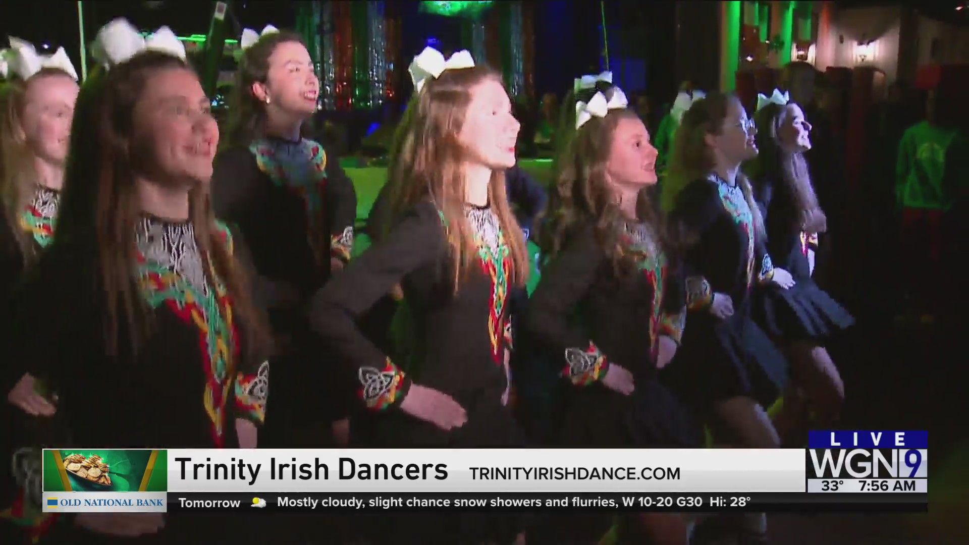 The Trinity Irish Dancers perform LIVE – WGN-TV