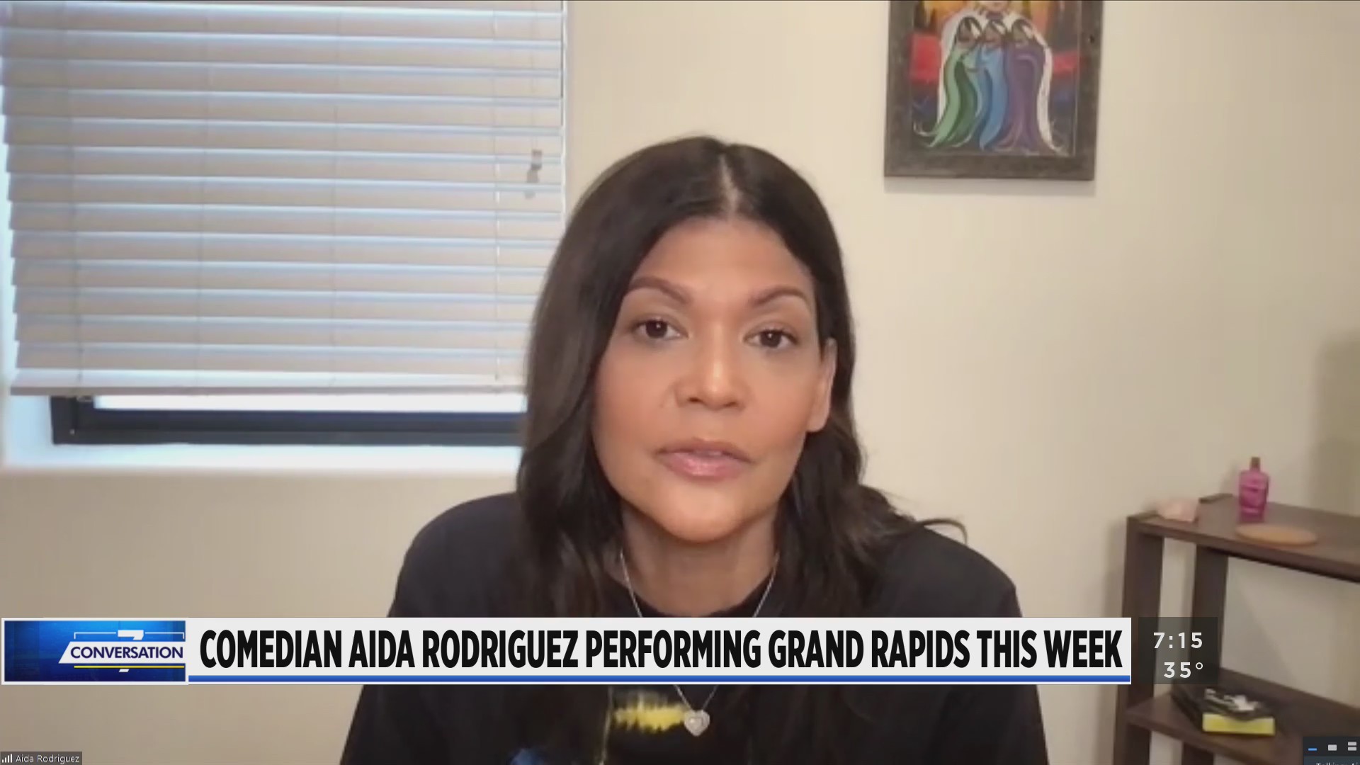 Comedian Aida Rodriguez performing Grand Rapids this week – WOODTV.com