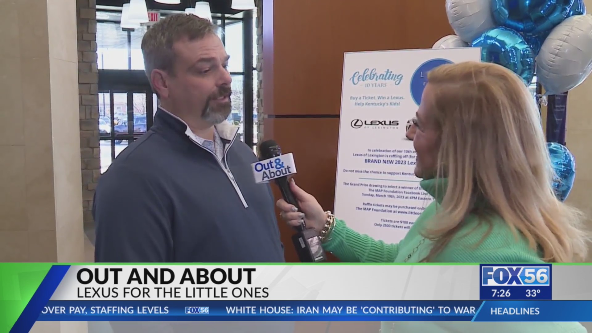 Eric Geary & Sarah Meers with Lexus for the Little Ones – FOX 56 News