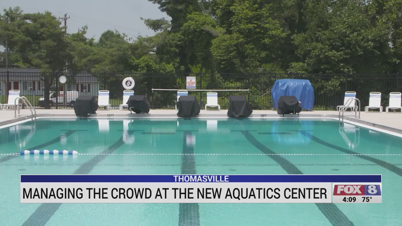 Thomasville workers discuss managing crowds at the new aquatic center ...