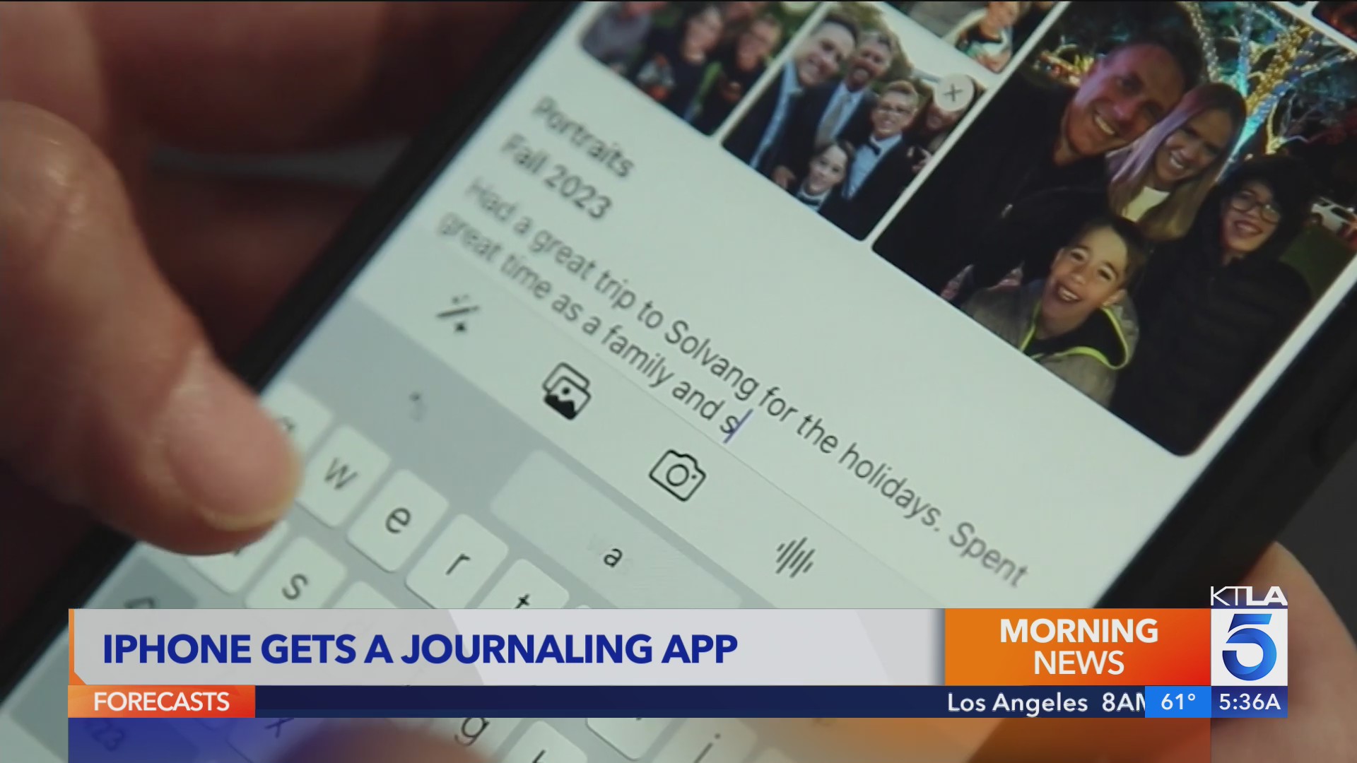 iPhone gets a Journal App. Should you use it? – KTLA
